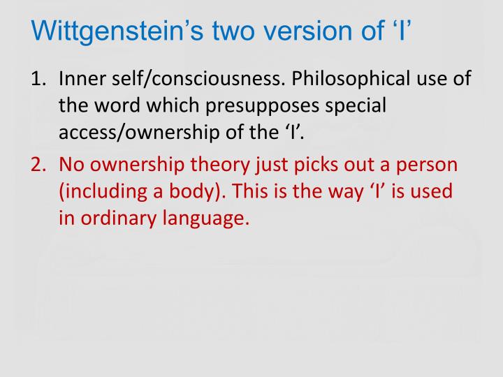 PPT - Wittgenstein PowerPoint Presentation - ID:2076327