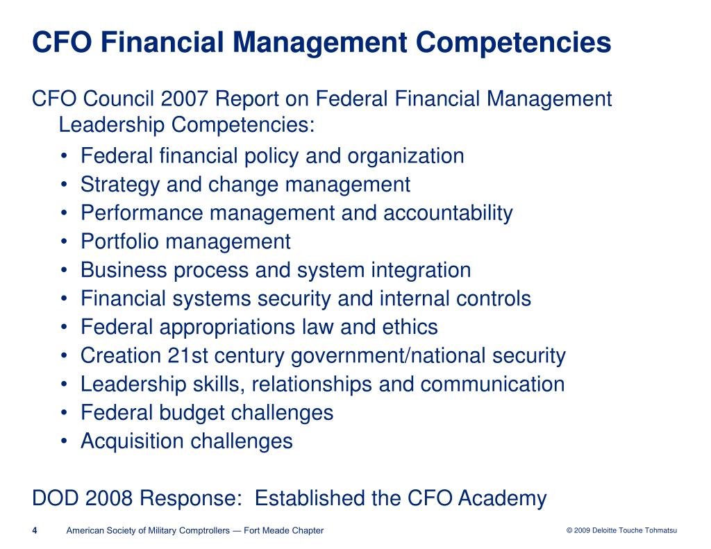 PPT - American Society of Military Comptrollers – Fort Meade Chapter ...