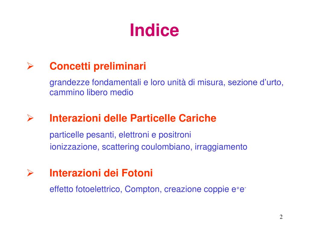 PPT - Interazione Radiazione - Materia PowerPoint Presentation, free ...