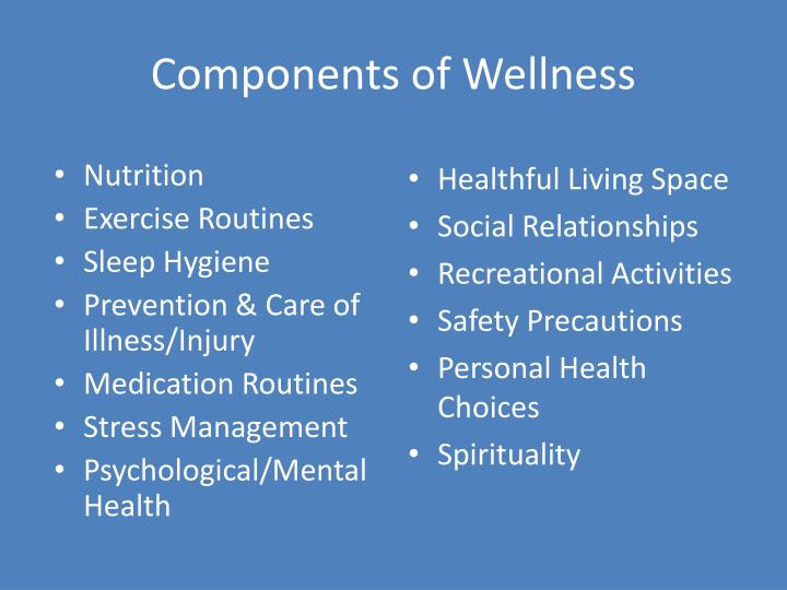 PPT - Personal Wellness PowerPoint Presentation - ID:2076931
