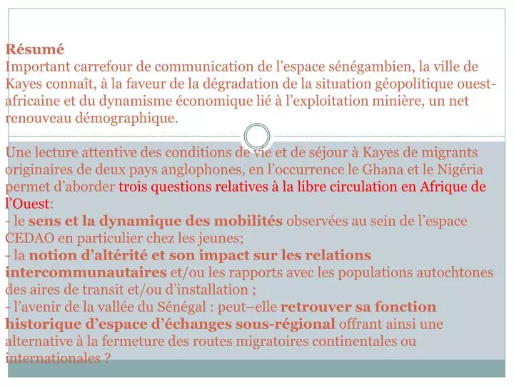 PPT - Plan d’exposé PowerPoint Presentation, free download - ID:2077080