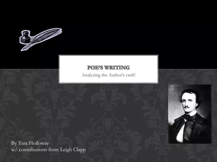 PPT - Poe’s Writing PowerPoint Presentation, free download - ID:2077262