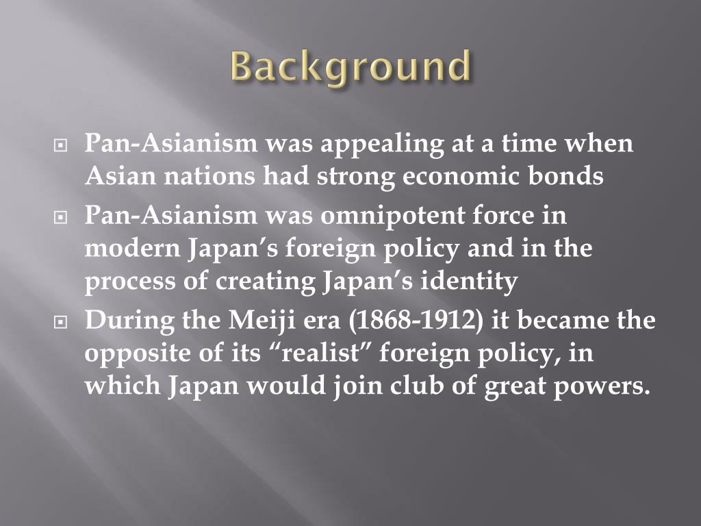 PPT - Pan- Asianism and the Yamashita Treasure PowerPoint Presentation ...