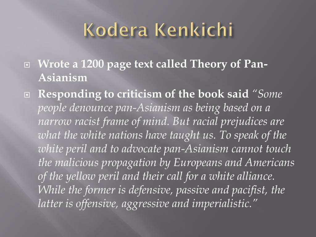 PPT - Pan- Asianism and the Yamashita Treasure PowerPoint Presentation ...