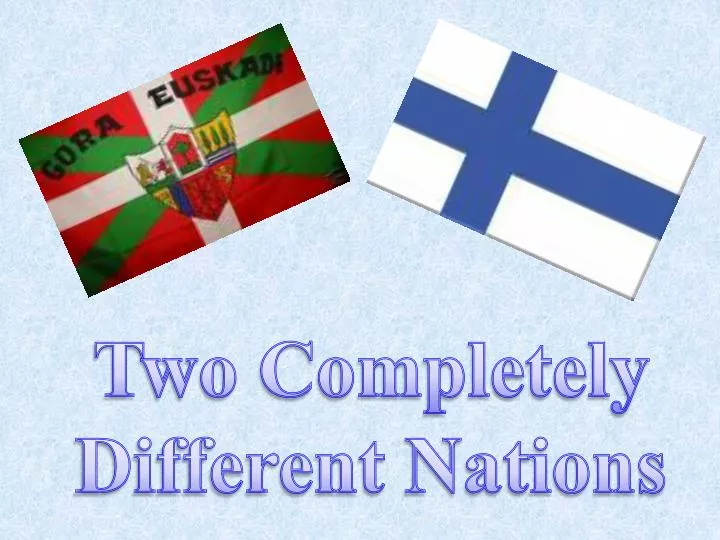 PPT - Two Completely Different Nations PowerPoint Presentation, free ...