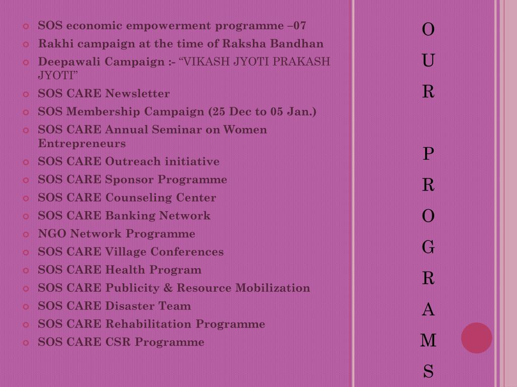 PPT - SOS CARE INDIA PowerPoint Presentation, free download - ID:2078501