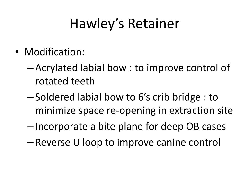 PPT - Hawley’s retainer & other URA PowerPoint Presentation, free ...