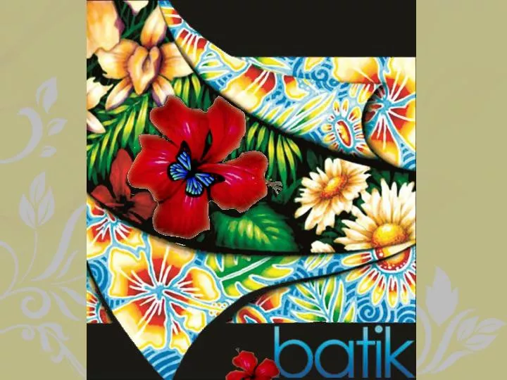 PPT - BATIK PowerPoint Presentation, free download - ID:2078910