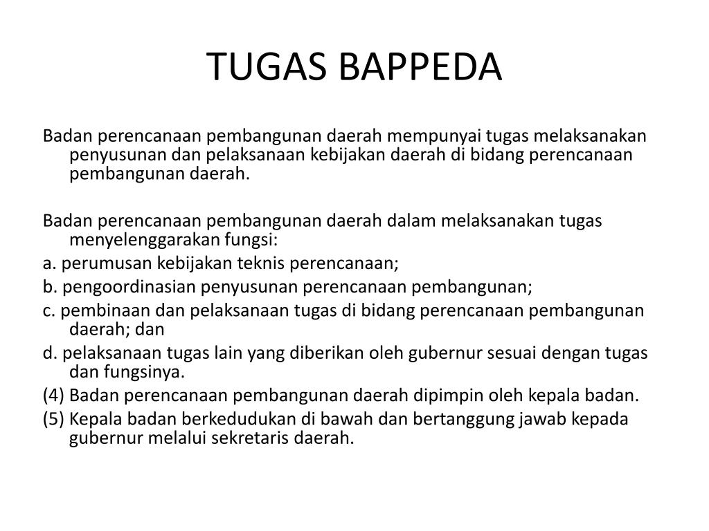 PPT - PENYELENGGARAAN PEMERINTAH AN DAERAH PowerPoint Presentation ...