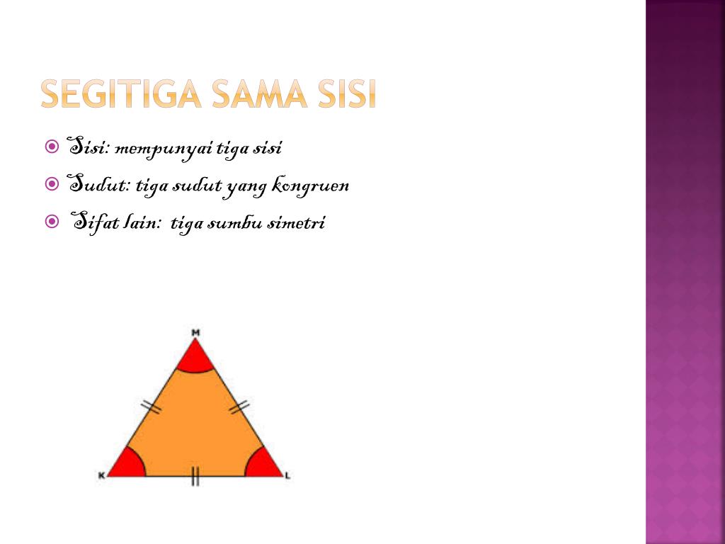 PPT - Mengenal segitiga sama kaki & segitiga sama sisi PowerPoint ...