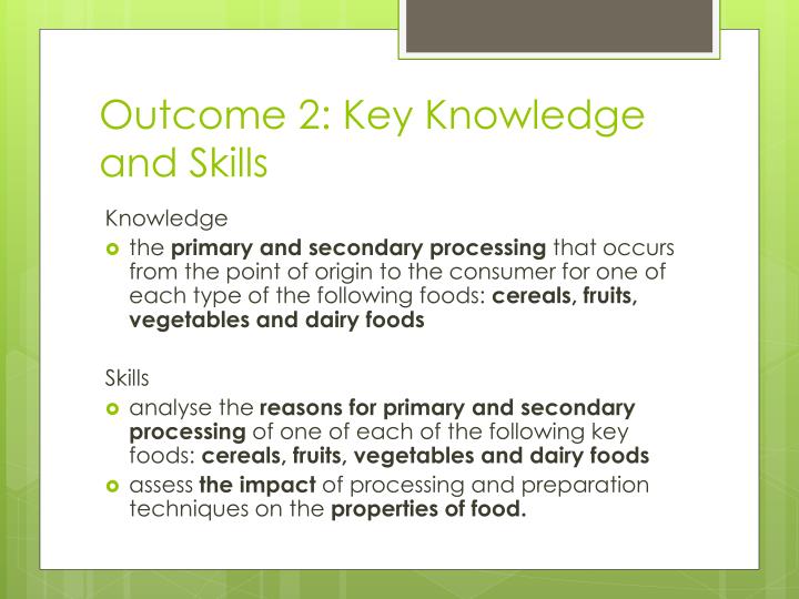PPT - Primary and Secondary Processing PowerPoint Presentation - ID:2079881