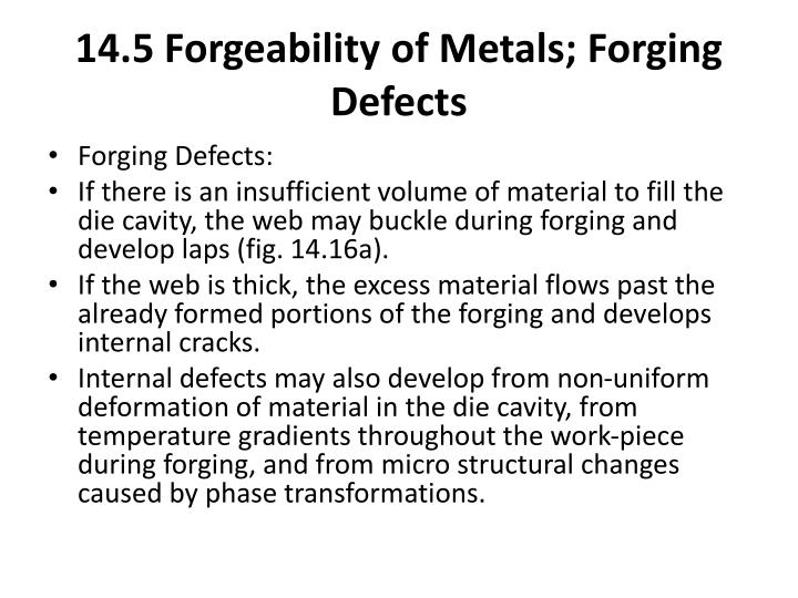 PPT - Chapter 14: Forging of Metals PowerPoint Presentation - ID:2080047