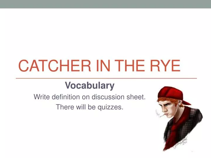 PPT - Catcher in the Rye PowerPoint Presentation, free download - ID ...