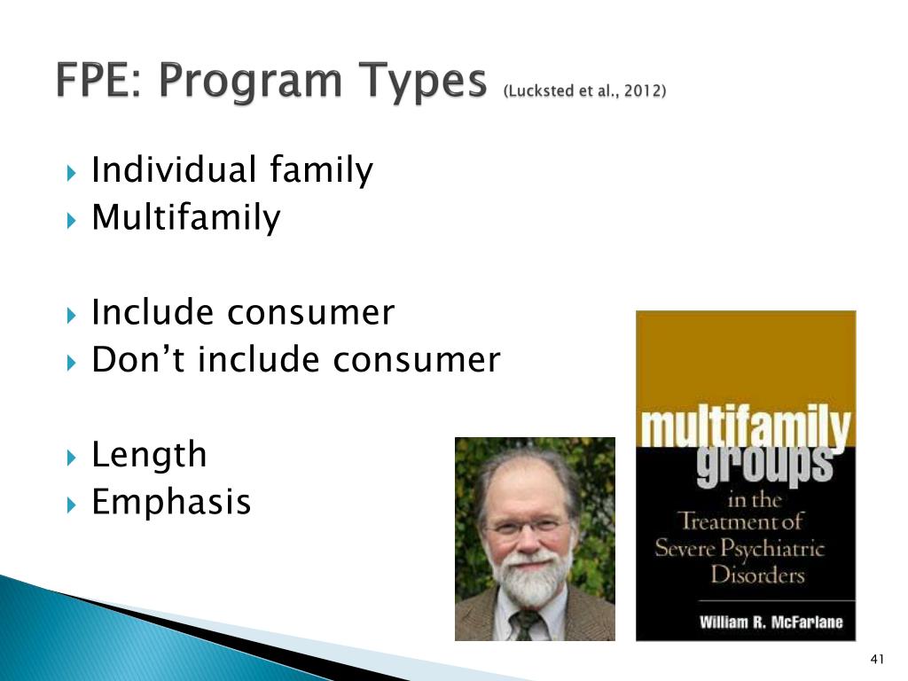 PPT - Family Education Family Psychoeducation Family Consultation ...