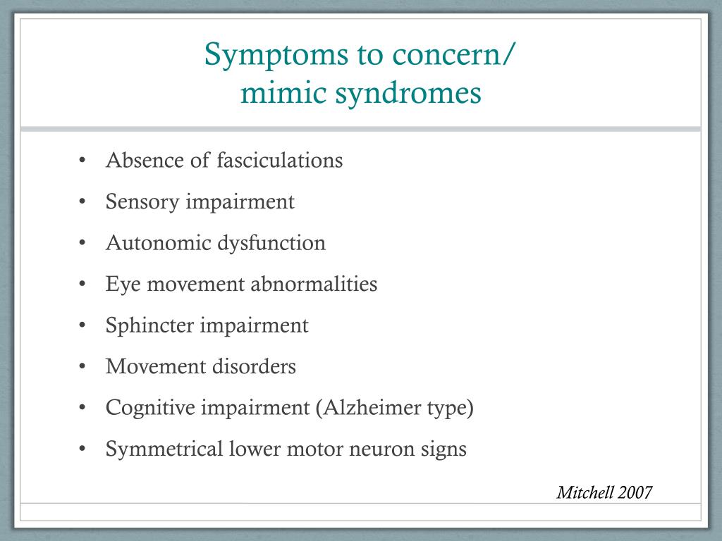 PPT - Diagnosis of motor neuron disease PowerPoint Presentation, free ...