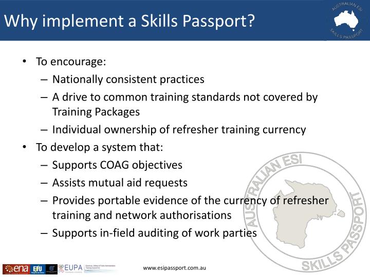 PPT - The ESI Skills Passport: A Collaborative Approach to Workforce ...