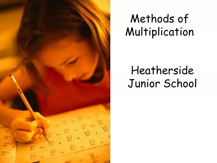 PPT - Methods of Multiplication PowerPoint Presentation, free download ...