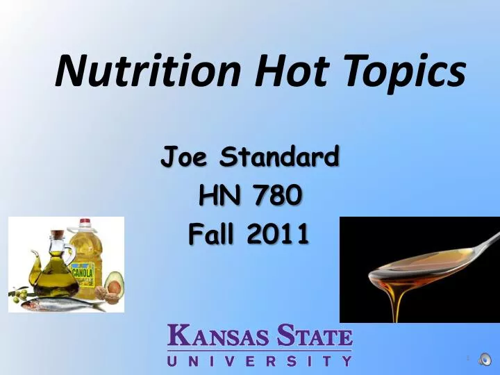 PPT - Nutrition Hot Topics PowerPoint Presentation, free download - ID ...