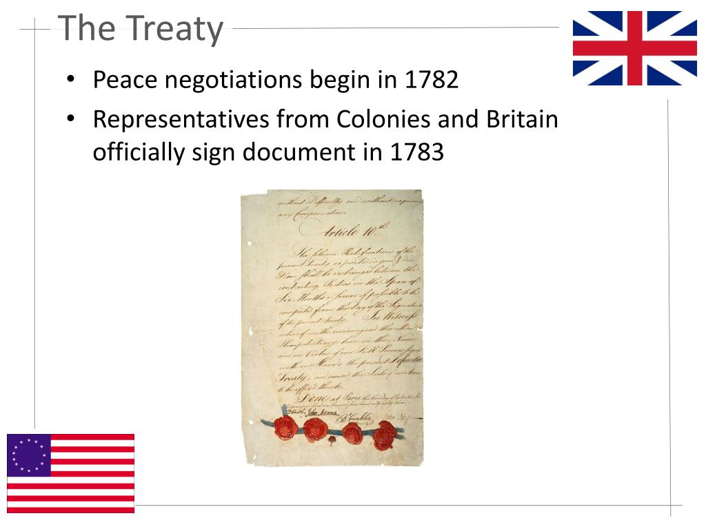 PPT - Treaty of Paris (1783) Kevin Hogan PowerPoint Presentation, free ...
