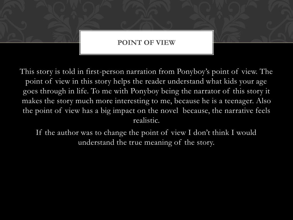 PPT - The Outsiders S.E.Hinton March 25, 1967 Coming of Age PowerPoint ...
