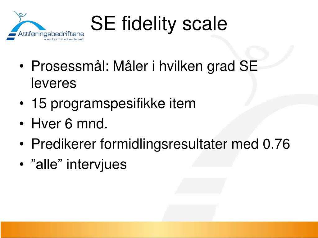 PPT - IPS Modellen Arbeidspsykolog Arne Svendsrud Bransjeforeningen ...