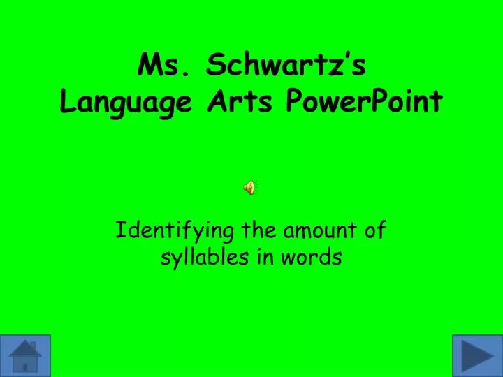 PPT - Ms. Schwartz’s Language Arts PowerPoint PowerPoint Presentation ...