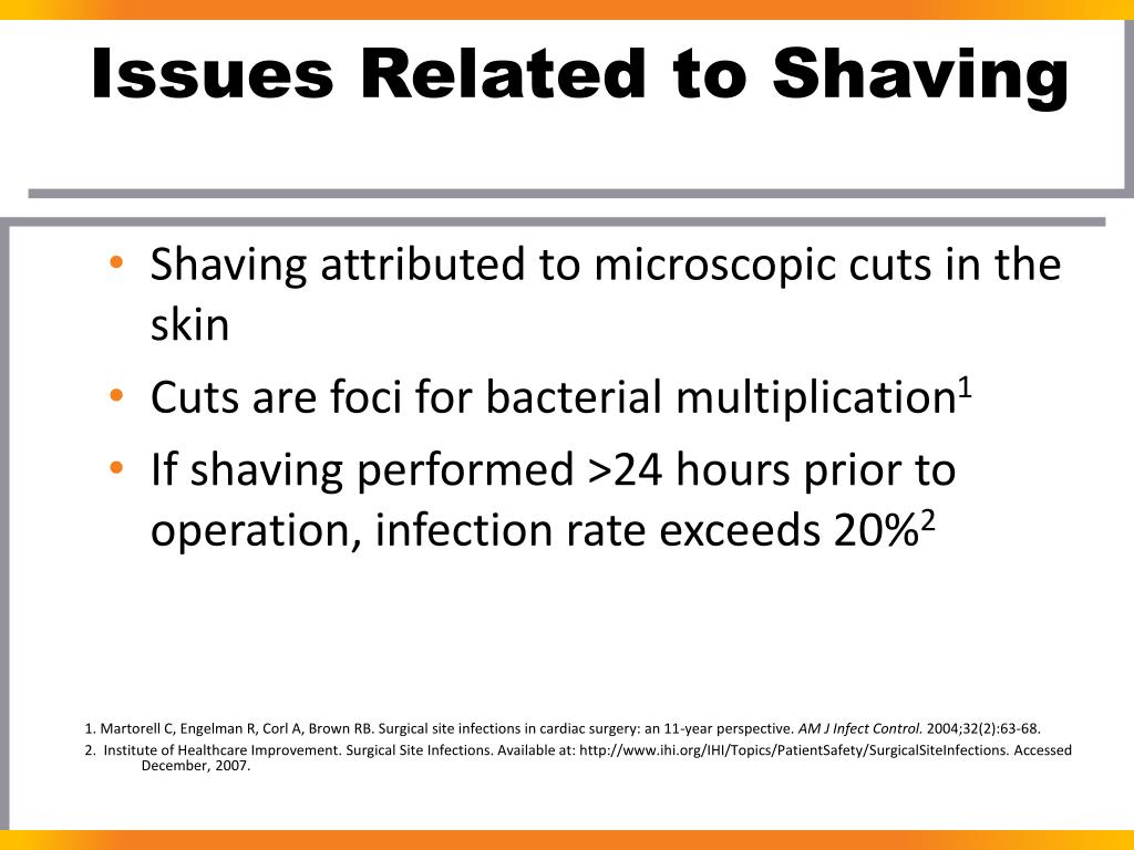 PPT - Skin Preparation: The Why, The Where, and The How Deb Danna RN ...