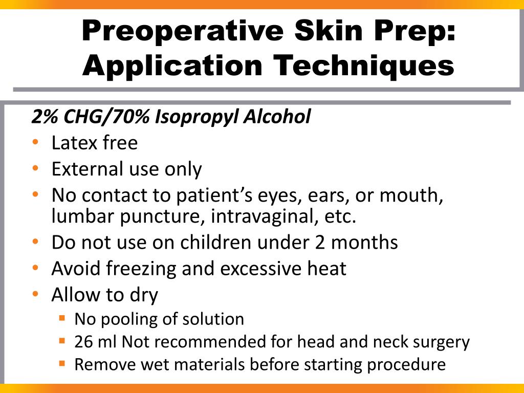 PPT - Skin Preparation: The Why, The Where, and The How Deb Danna RN ...