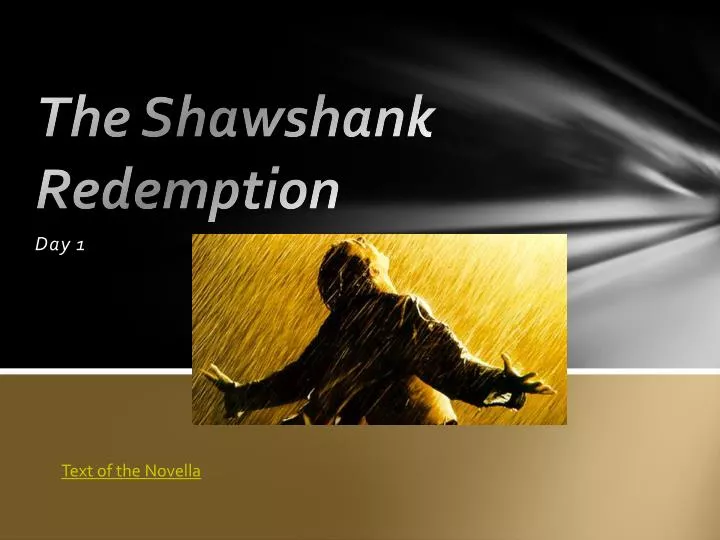 PPT - The Shawshank Redemption PowerPoint Presentation, free download ...
