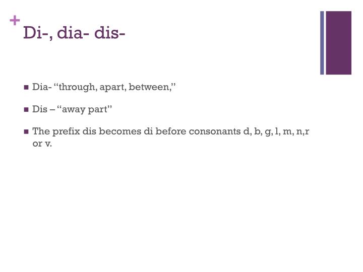 PPT - Prefixes PowerPoint Presentation - ID:2083808