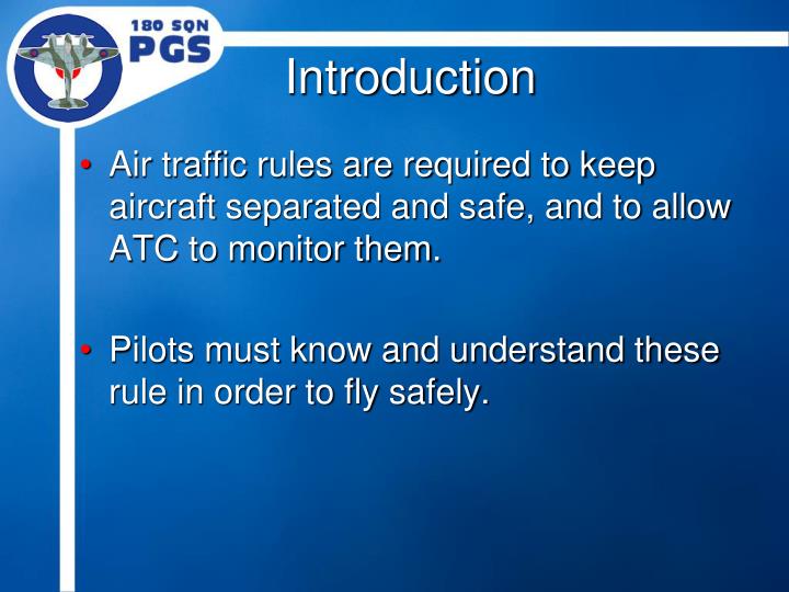 PPT - Air Law Air Traffic Rules PowerPoint Presentation - ID:2083838