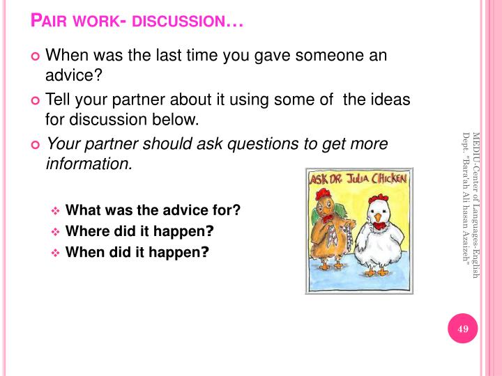 PPT - Speaking level 2 SLEB1023 - Basic English Skills 2 (Speaking ...