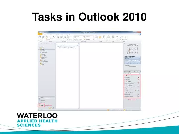 PPT - Tasks in Outlook 2010 PowerPoint Presentation, free download - ID ... PPT - Tasks in Outlook 2010 PowerPoint Presentation, free download - ID ...