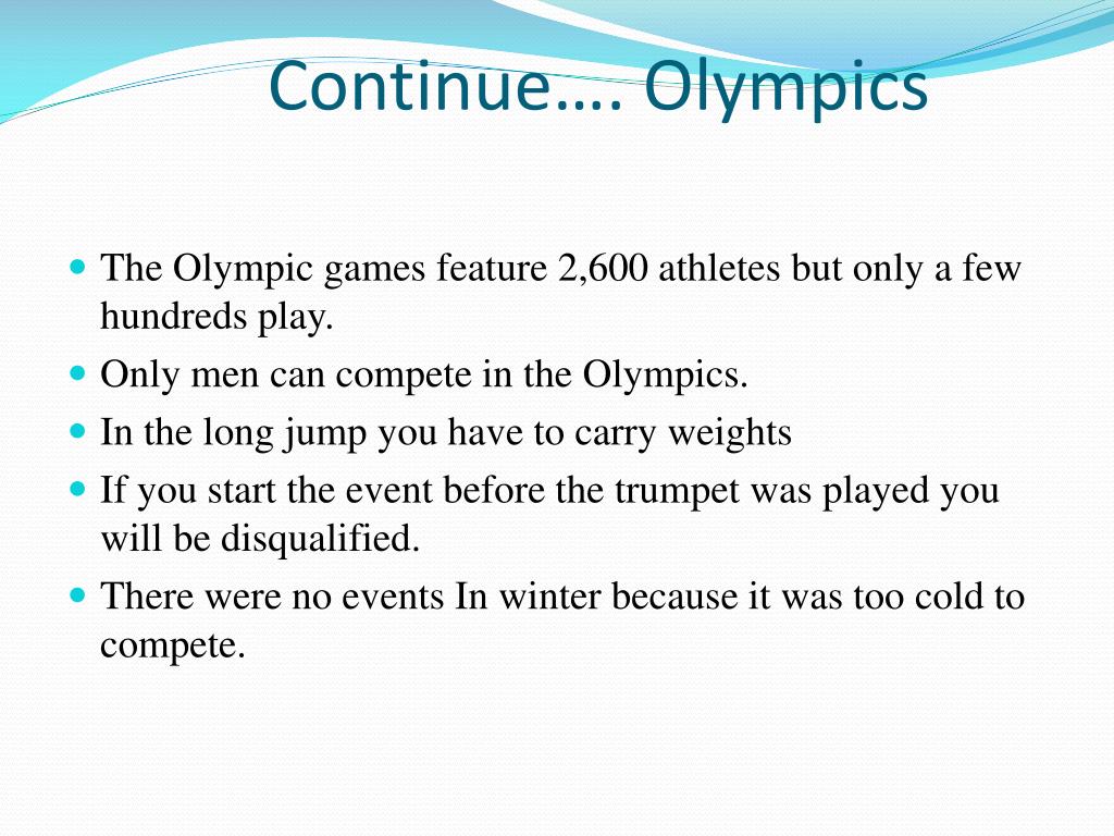 PPT - The Great Panathenaic and Olympic Games PowerPoint Presentation ...