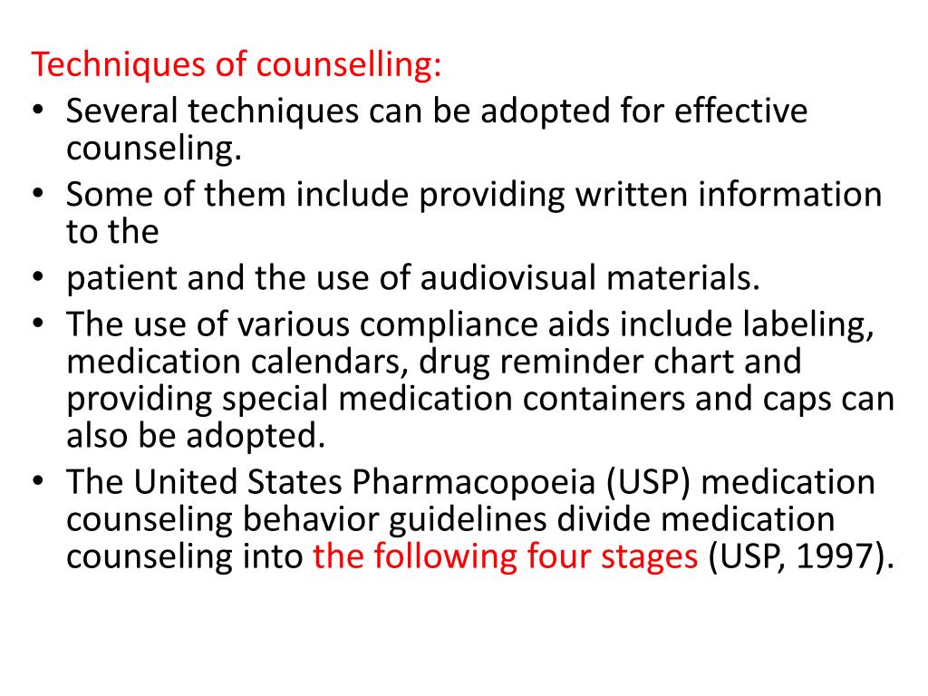 PPT - PATIENT COUNSELING BY PHARMACIST -A FOCUS ON CHRONIC ILLNESS ...