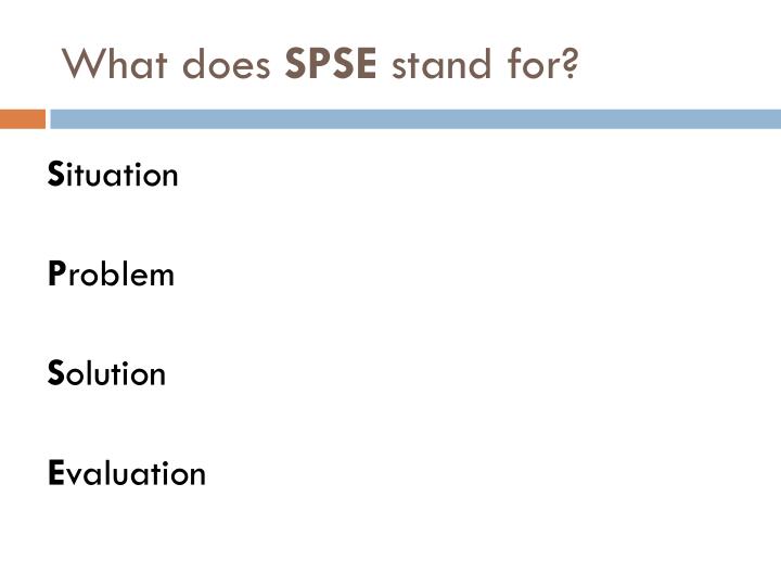 PPT - The SPSE Essay PowerPoint Presentation - ID:2085105