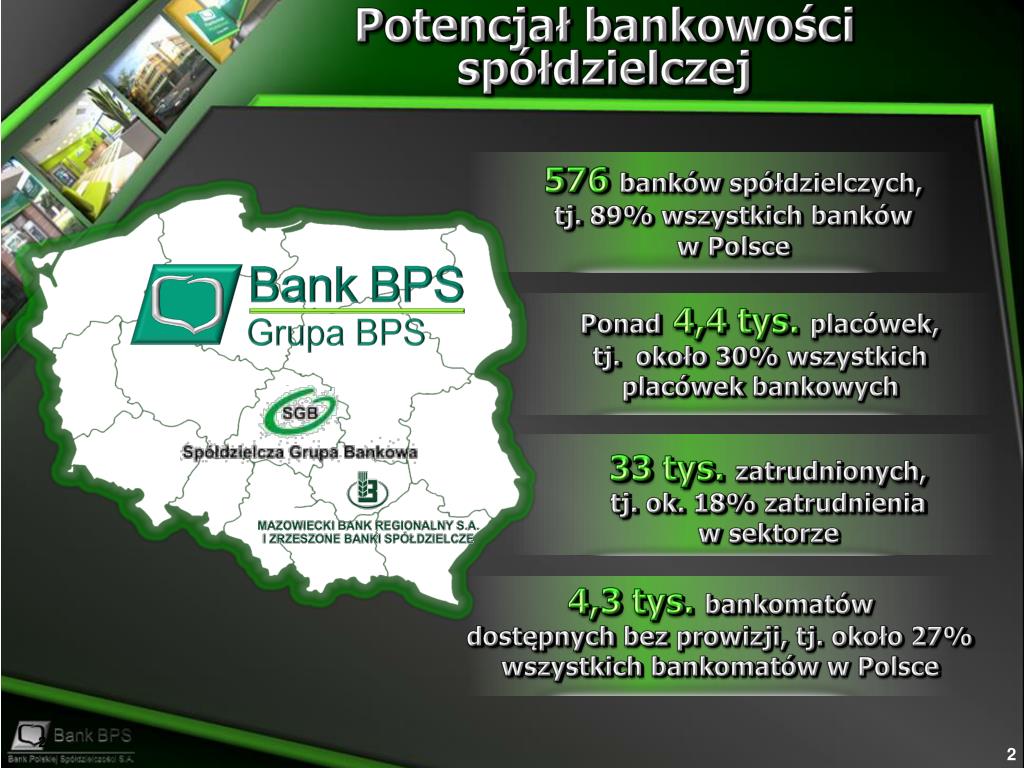 PPT - Perspektywy rozwoju bankowości spółdzielczej w Polsce PowerPoint ...