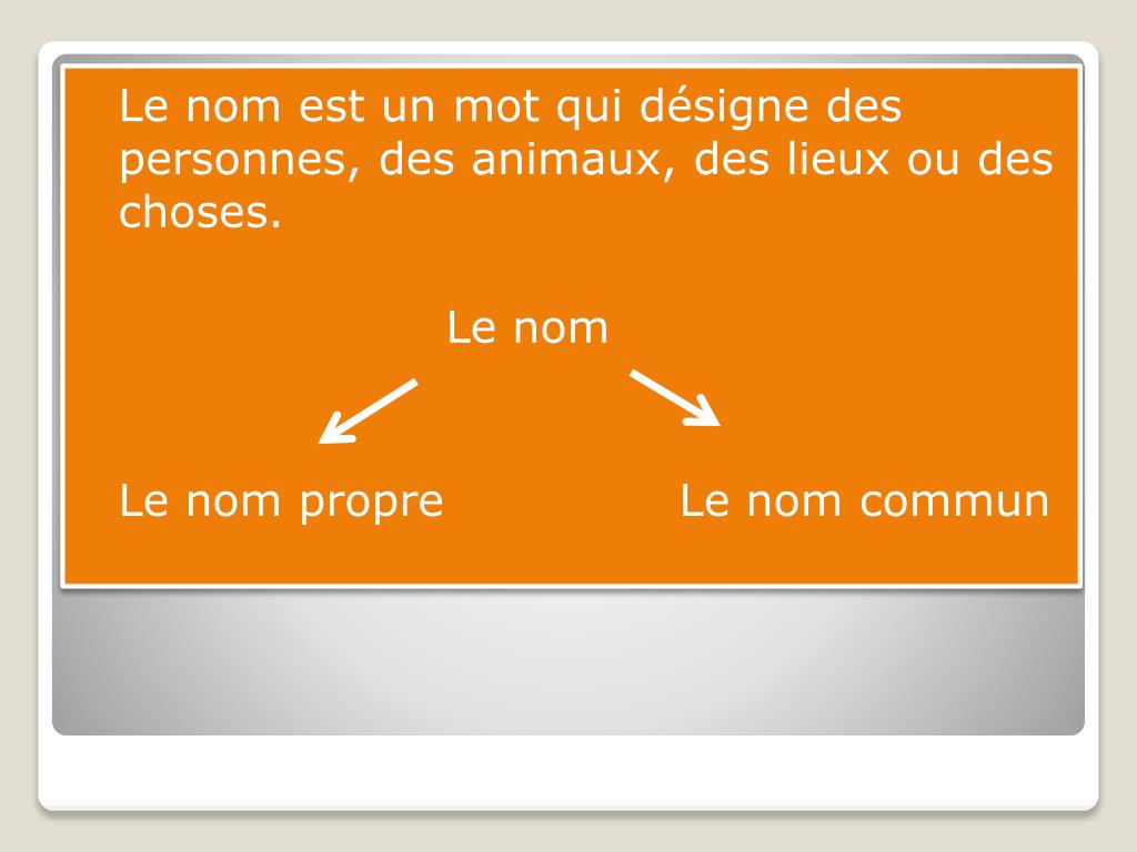 PPT - Le nom PowerPoint Presentation, free download - ID:2085743 PPT - Le nom PowerPoint Presentation, free download - ID:2085743