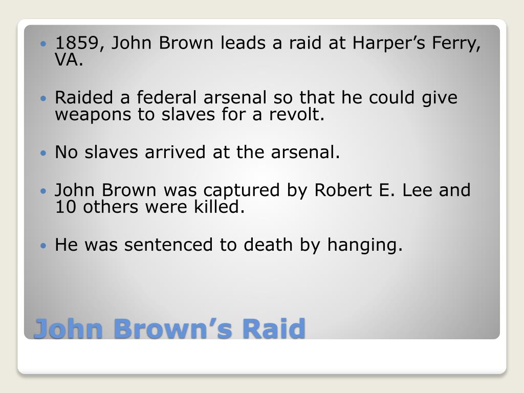 PPT - Conflict Leading to the Civil War PowerPoint Presentation, free ...