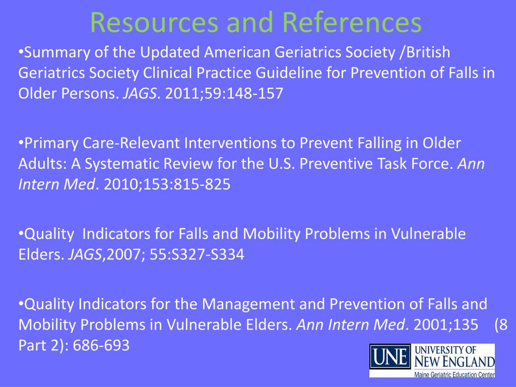 PPT - Judith A. Metcalf, APRN, BC, MS Director, UNE Maine Geriatric ...