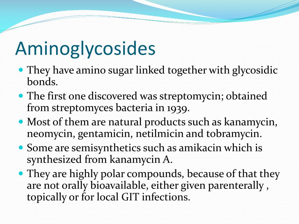 PPT - Drugs acting on bacterial protein biosynthesis PowerPoint ...
