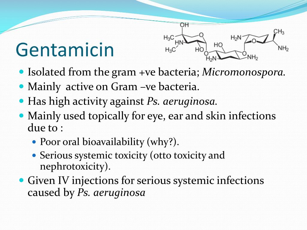 PPT - Drugs acting on bacterial protein biosynthesis PowerPoint ...