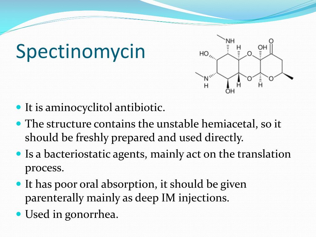 PPT - Drugs acting on bacterial protein biosynthesis PowerPoint ...