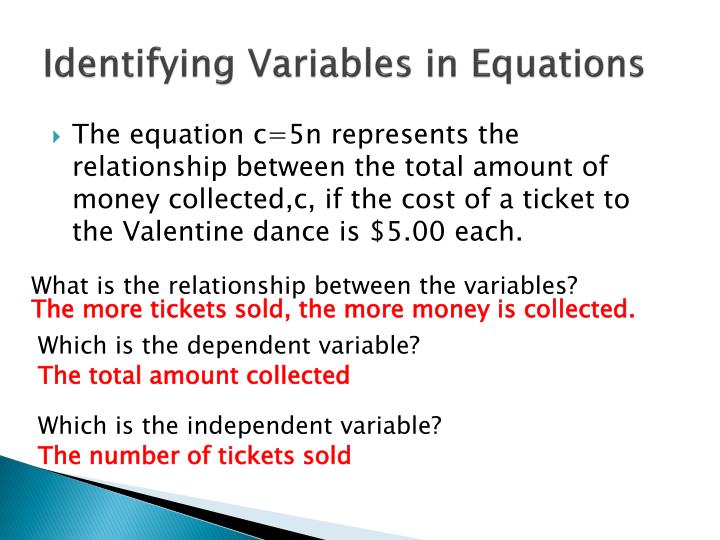 PPT - Dependent and Independent Variables PowerPoint Presentation - ID ...