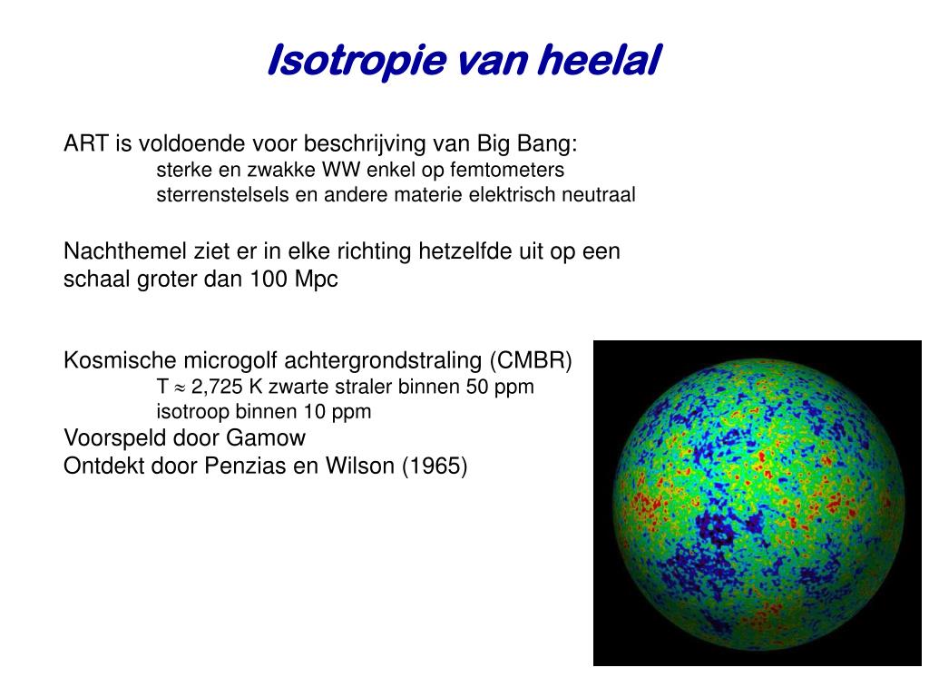 PPT - Jo van den Brand & Mark Beker Relativistische kosmologie: 19 ...