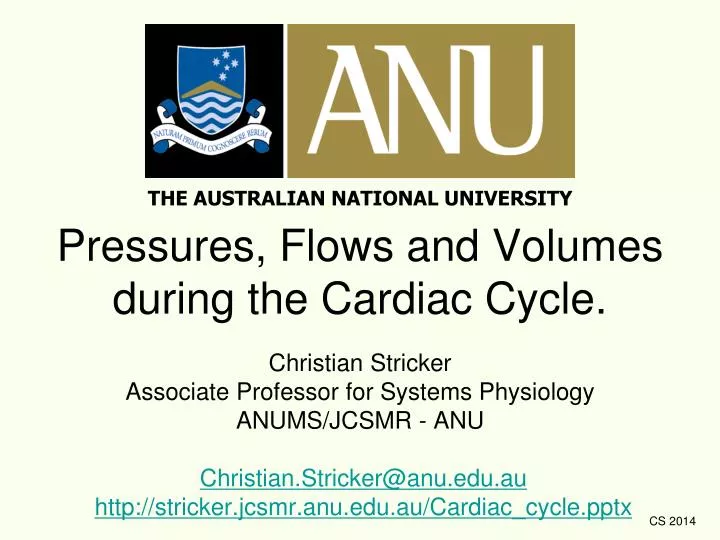 PPT - THE AUSTRALIAN NATIONAL UNIVERSITY PowerPoint Presentation, free ...