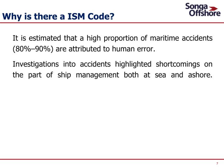 PPT - International Safety Management Code – ISM Code PowerPoint ...