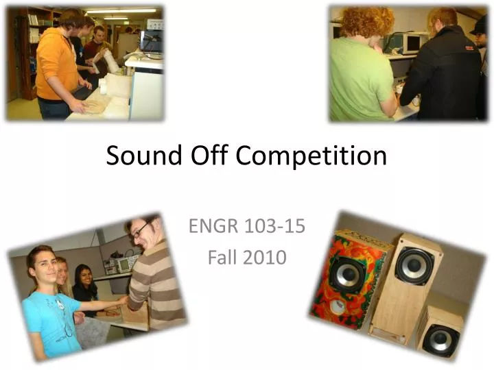 PPT - Sound Off Competition PowerPoint Presentation, free download - ID ...