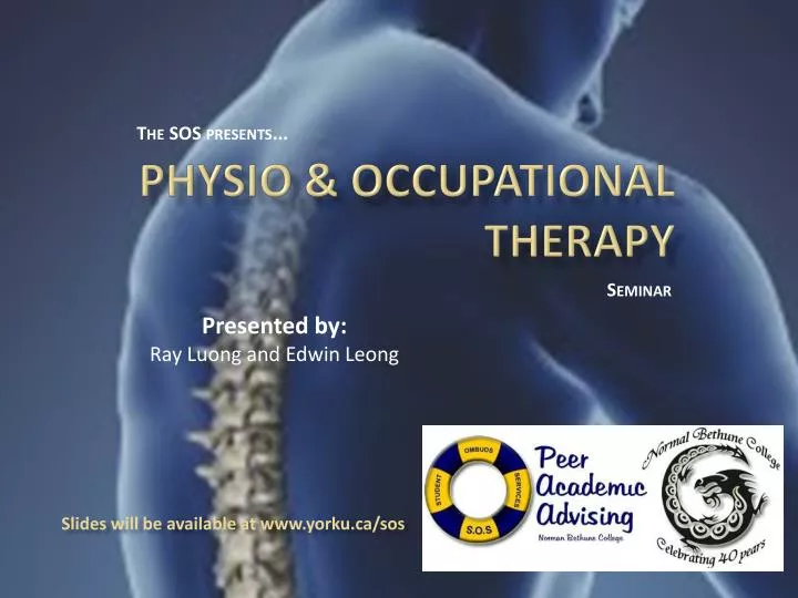 PPT - Physio & Occupational Therapy PowerPoint Presentation, free ...