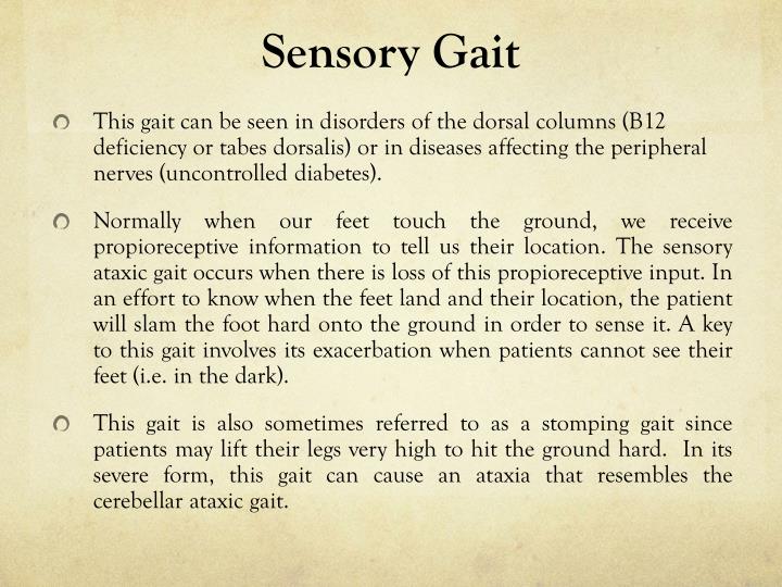 PPT - GAIT DISTURBANCES PowerPoint Presentation - ID:2089609
